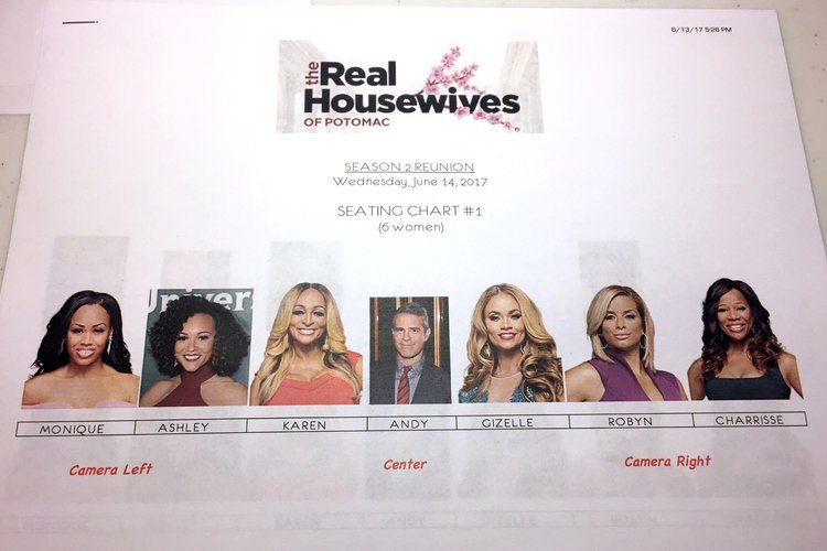 The Real Housewives Of Potomac Reunion Seating Chart Has Been Revealed - Reality Tea