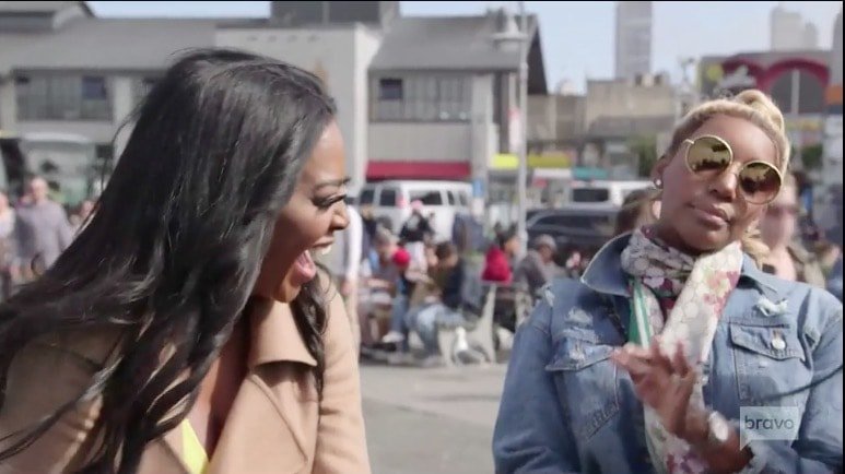 Report: Kenya Moore At Odds With Nene Leakes After Learning NeNe Formed ...