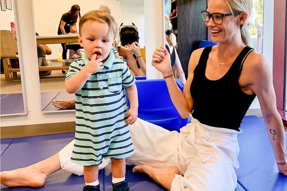 Meghan Edmonds Celebrates Son Standing For The First Time In The Midst ...