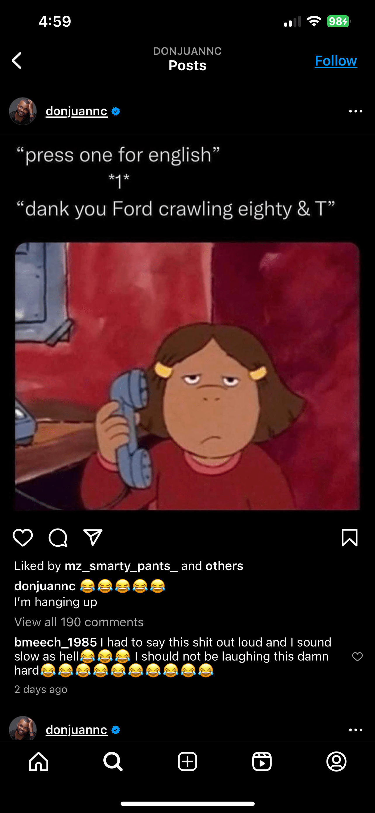 RHOA's DonJuan Clark Posts Racist Meme on Social Media - Reality Tea