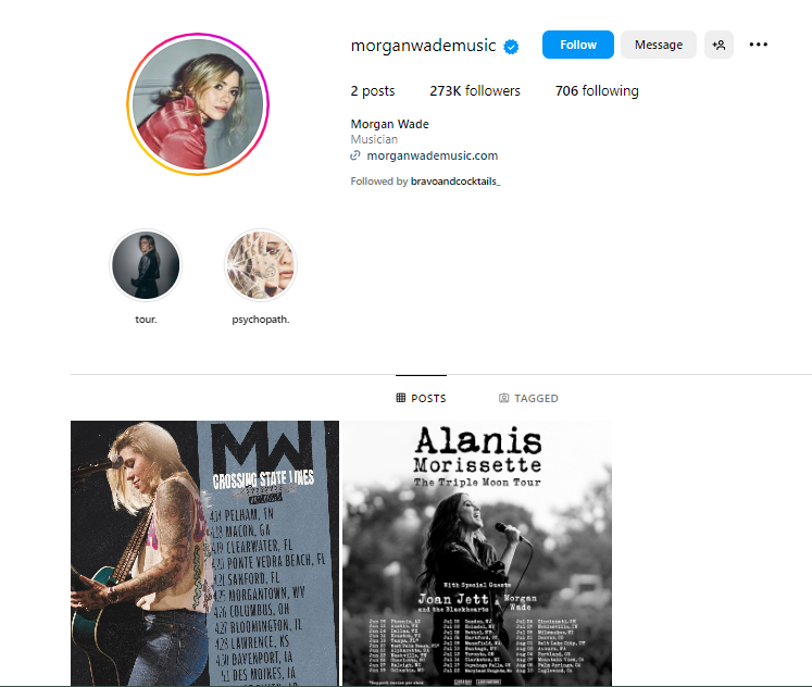 Morgan Wade Deletes All Photos of Kyle Richards From Instagram