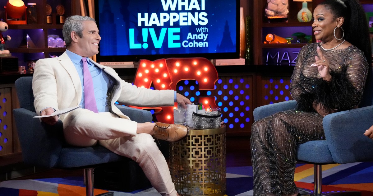 Andy Cohen Celebrates Kandi Burruss’ Incredible RHOA Run Andy Cohen Celebrates Kandi Burruss’ Incredible RHOA Run
