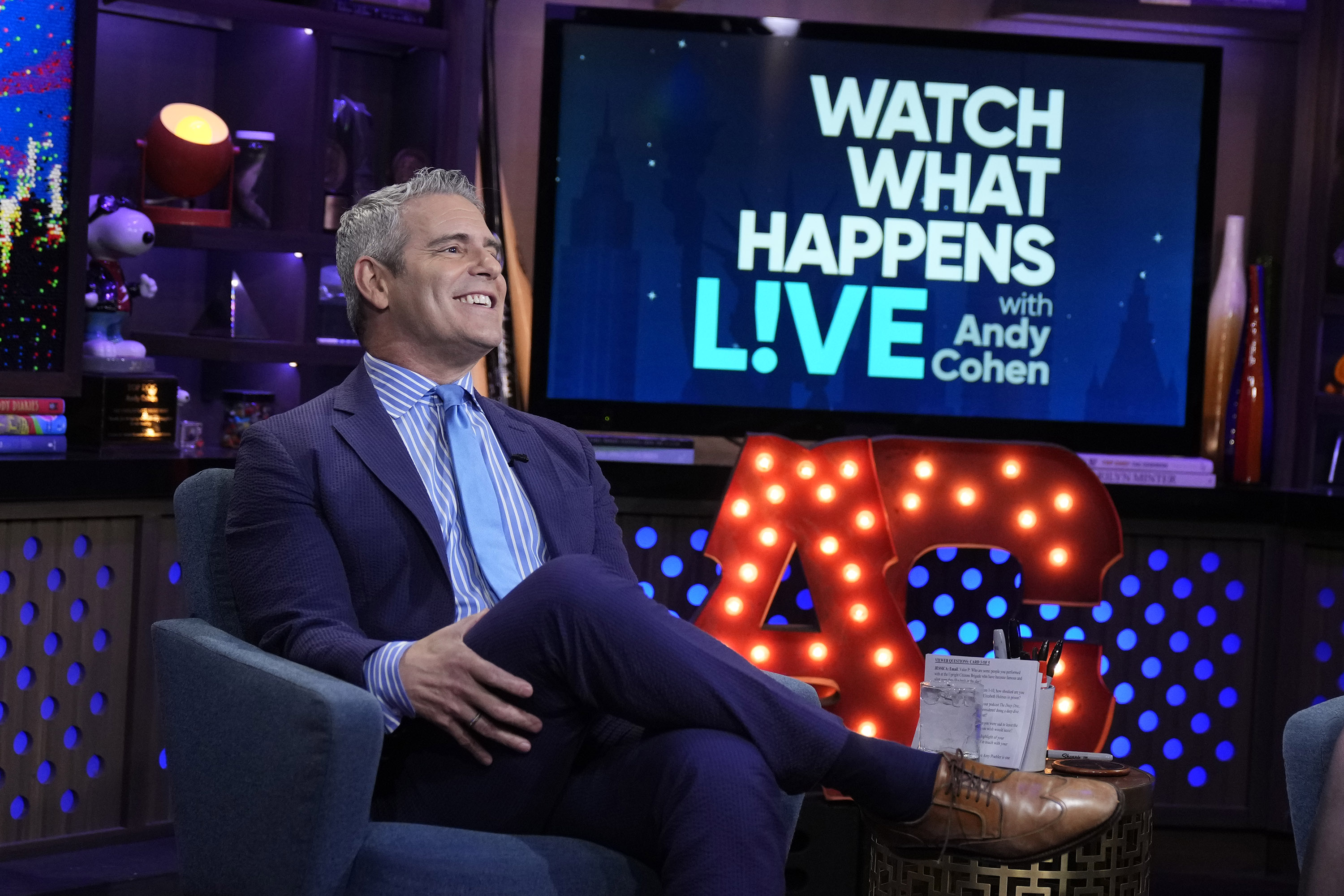 Watch What Happens Live Will Resume Filming In The Clubhouse; Andy ...