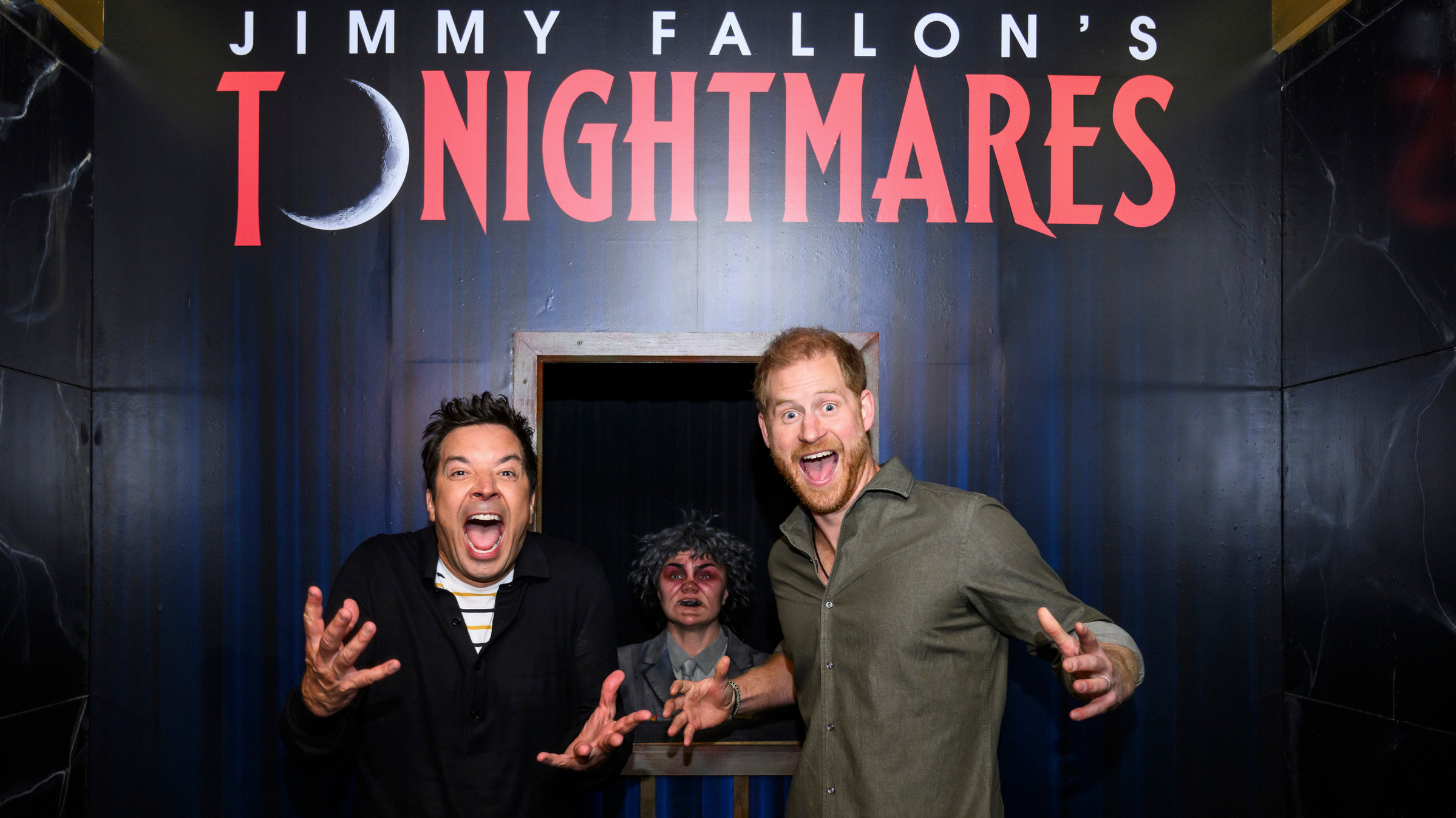 Prince Harry Tackles Haunted Maze With Jimmy Fallon - Reality Tea
