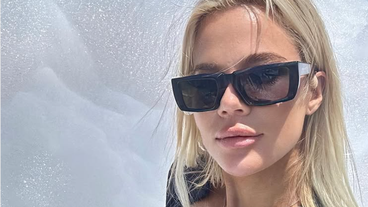 Khloe Kardashian Sizzles in Plunging Satin Robe for ‘Booked and Busy ...