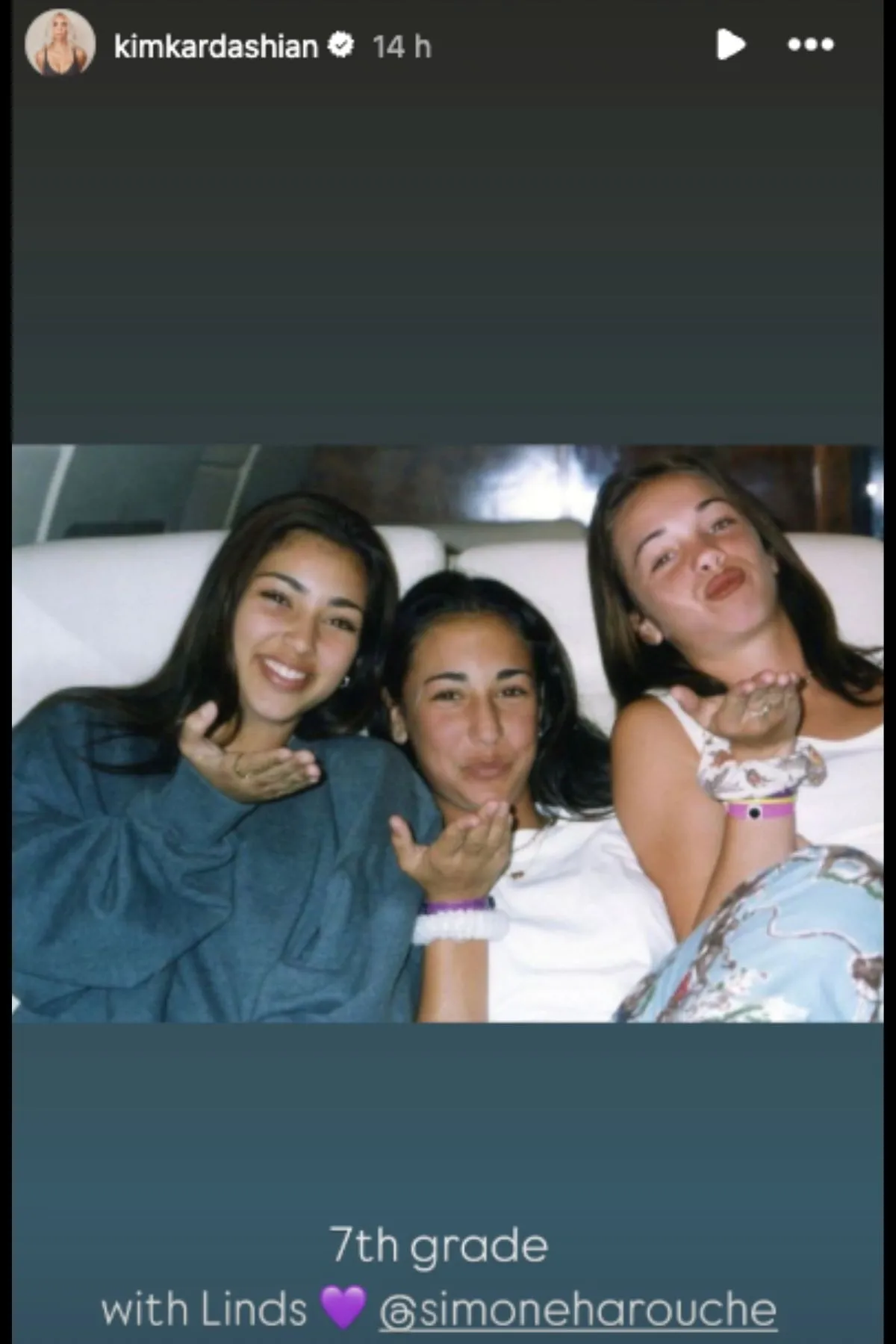 Kim Kardashian Is the Cutest Teen in School Days Photo - Reality Tea