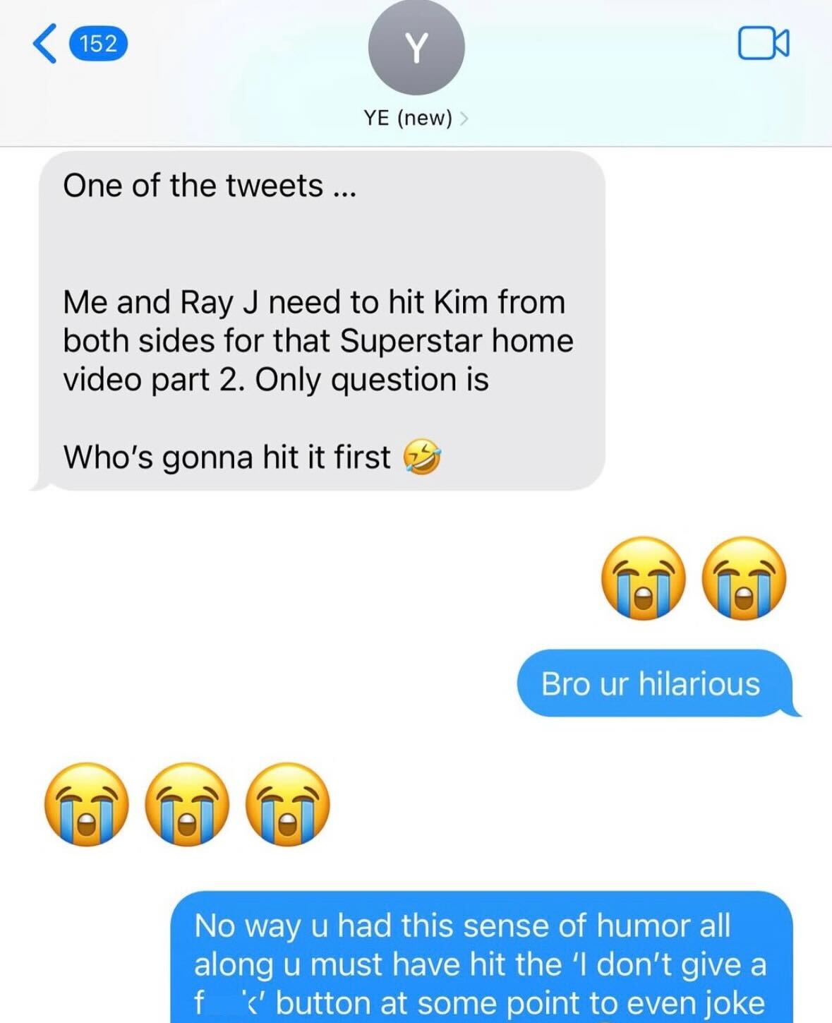 Kanye West Jokes About Kim Kardashian Sex Tape 'Part 2' in Alleged ...