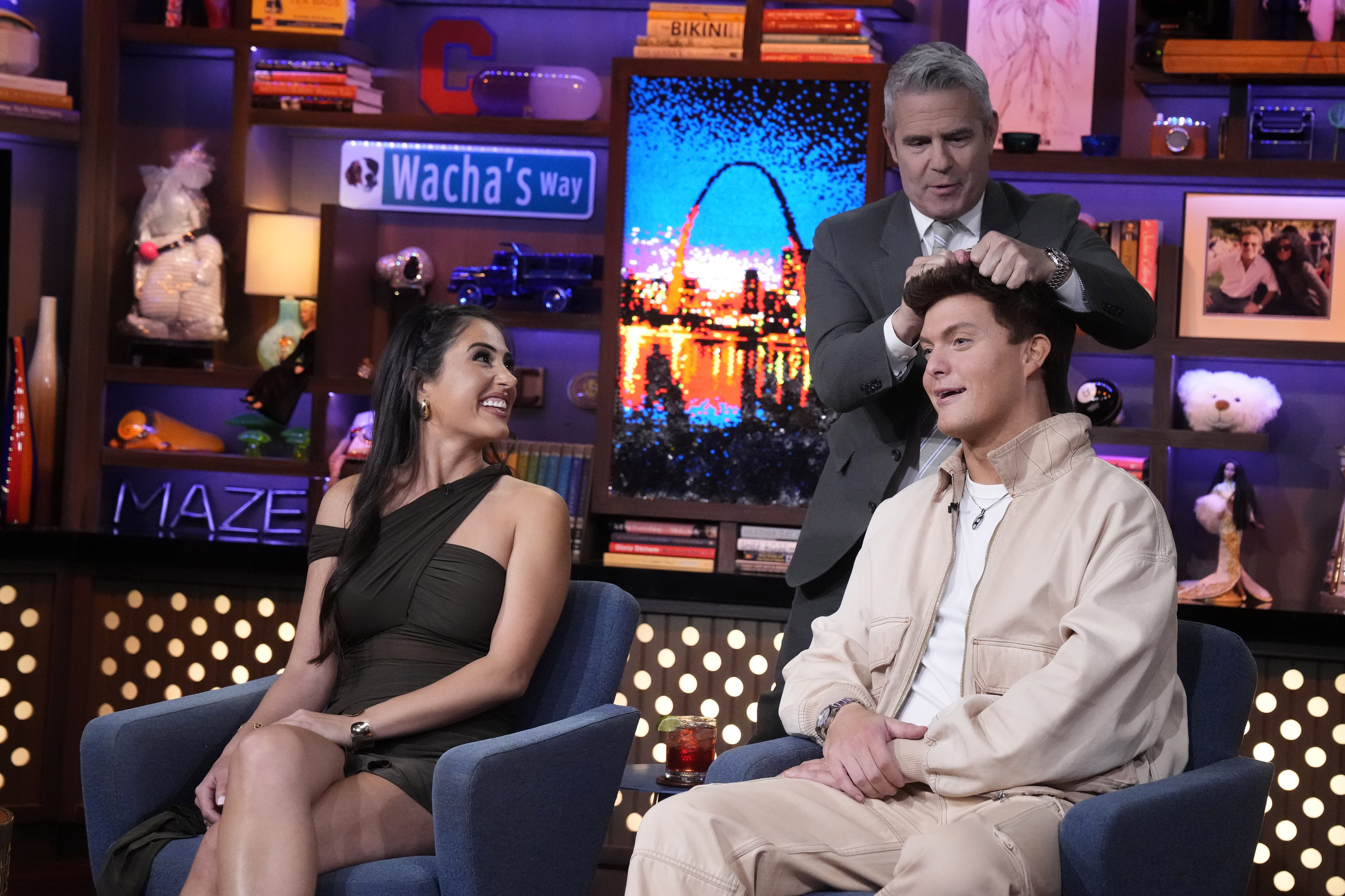 The Valley’s Zack Wickham Has Hair Tested by Andy Cohen - Reality Tea