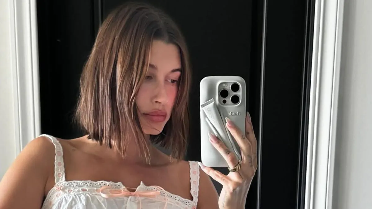 Hailey Bieber's 'Favorite Perfume,' Eau d'Nepo, Doesn't Exist - Reality Tea