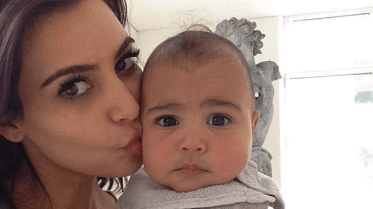 Kim Kardashian Reveals North West’s Rare & Old Photos on Her Birthday ...