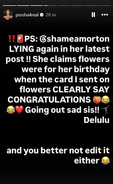 RHOA's Shamea Morton Slams Porsha Williams’ ‘Fake Receipts’ - Reality Tea