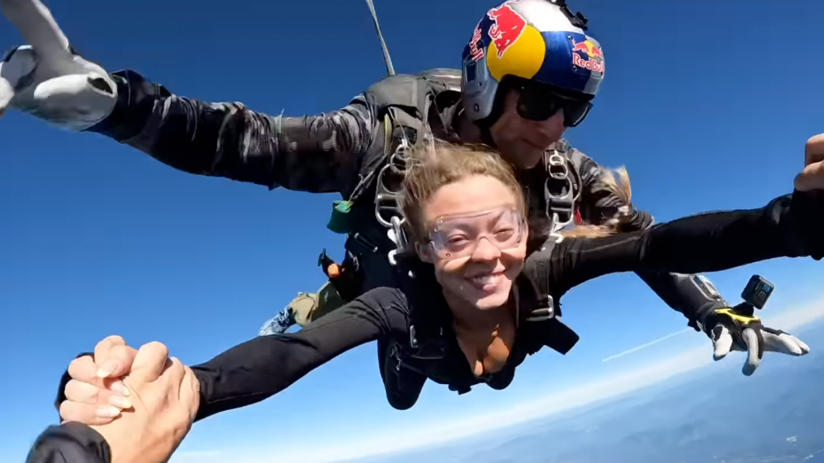 Sydney Sweeney's Skydiving Video Is Her Coolest Feat Yet - Reality Tea