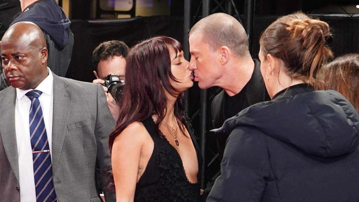 Channing Tatum & Girlfriend Inka Williams Pack up on PDA at BFI London Red Carpet - Reality Tea