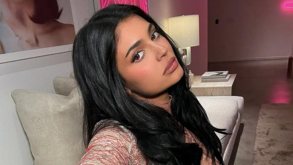 Kylie Jenner Shocks Fans With Sheer Lingerie Top & Skirt Look - Reality Tea