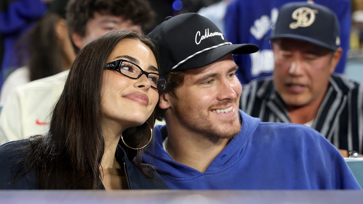 Madison Beer & Boyfriend Justin Herbert Maintain Courtside Date Streak ...
