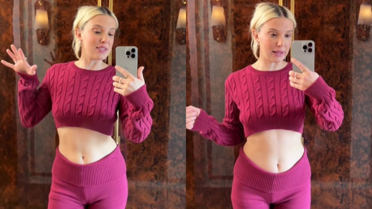 Millie Bobby Brown's Flirty PJs Bring Holiday Cheer in Photo - Reality Tea