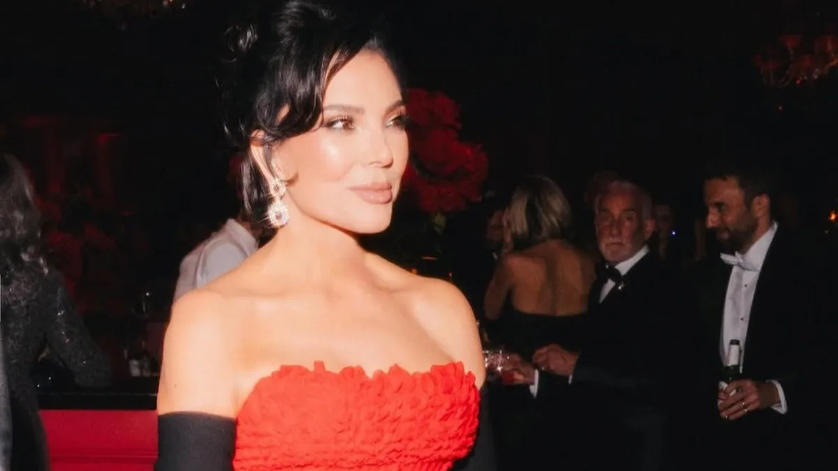 Kris Jenner Wows Fans in Off-Shoulder Red Dress - Reality Tea