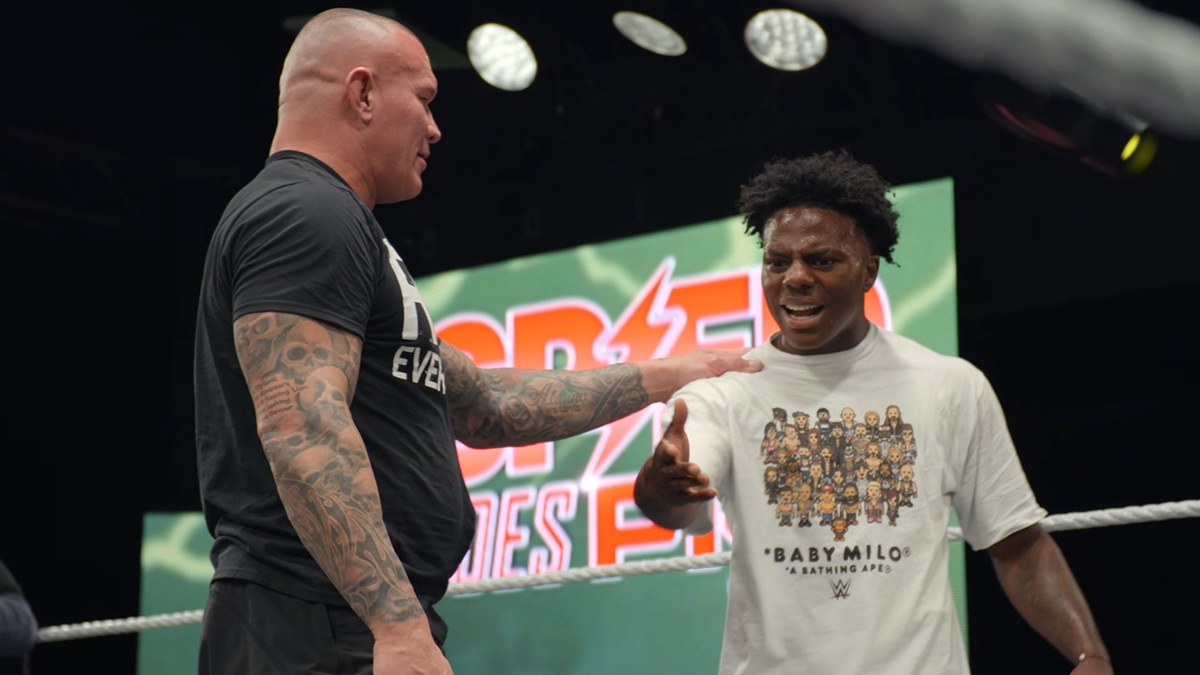 WWE's Randy Orton Hits IShowSpeed With a Metal Chair - Reality Tea