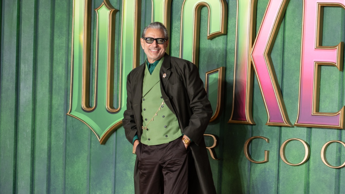 Jeff Goldblum Stopped Doing This After Wicked: For Good - Reality Tea