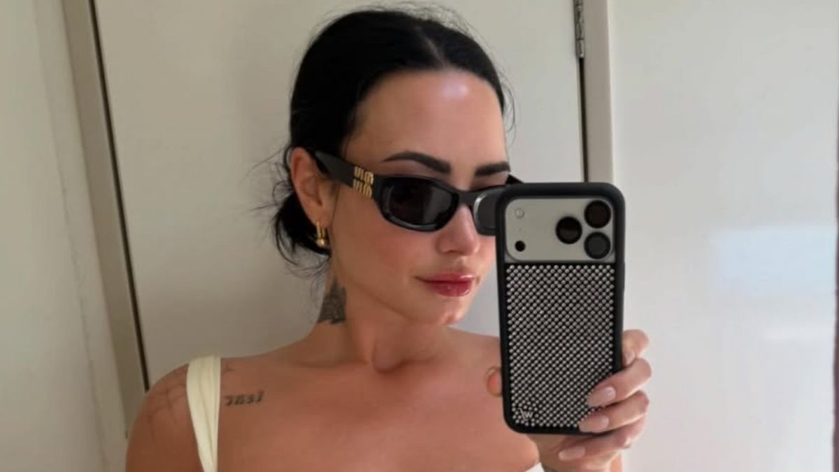 Demi Lovato’s Cheeky Thong Under Sheer Skirt Makes the Yearly Recap ...