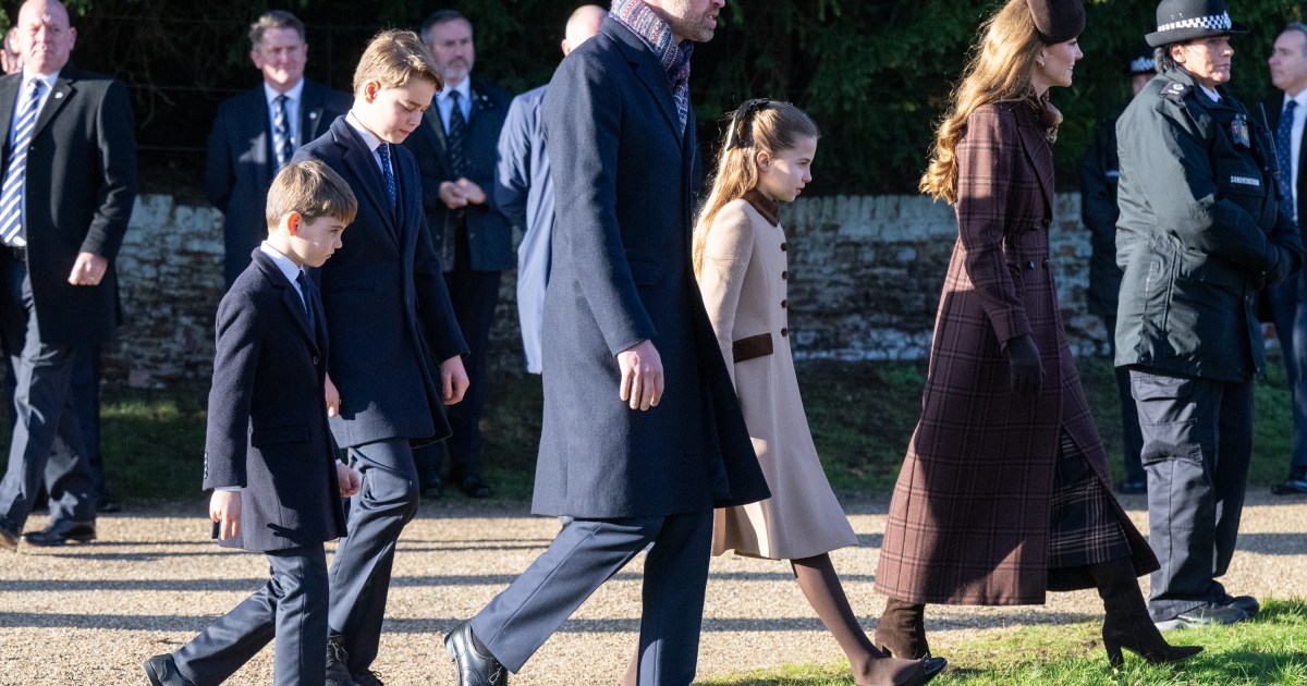 The Royal Family Attends Church Services at Sandringham but Prince ...