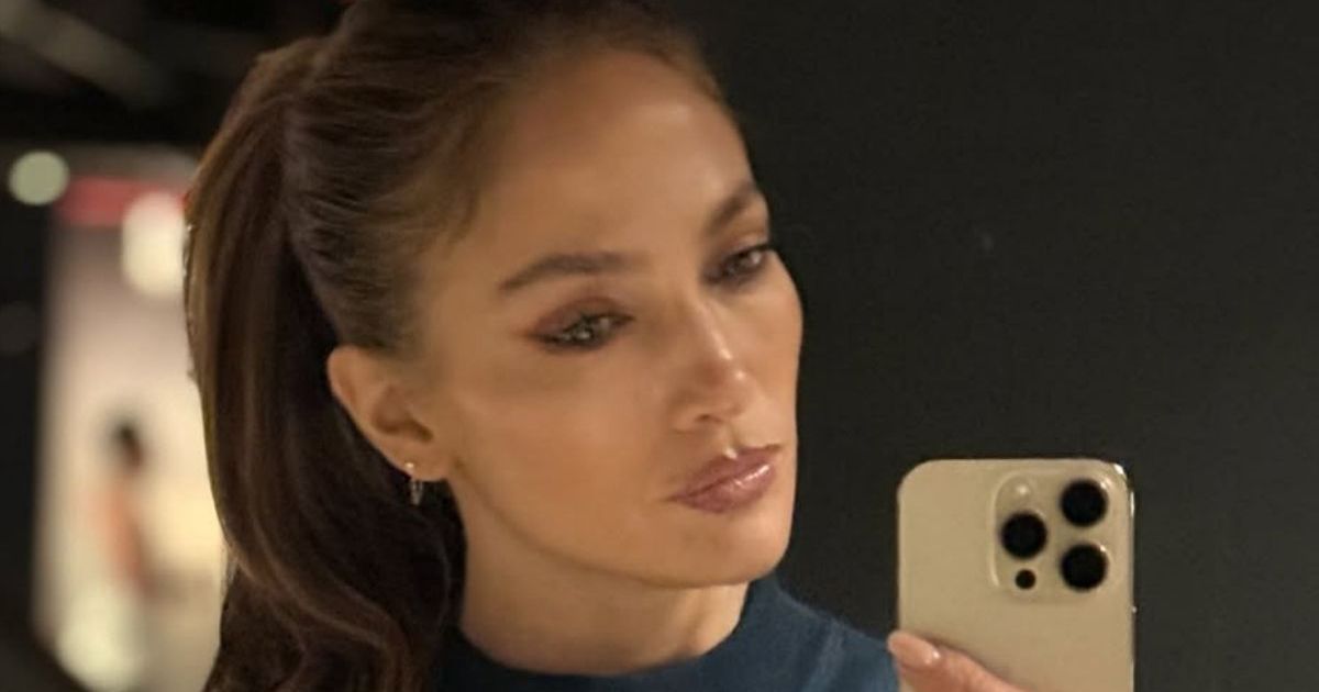 Jennifer Lopez’s Catsuit Is Held up by a Single Strap in Photos