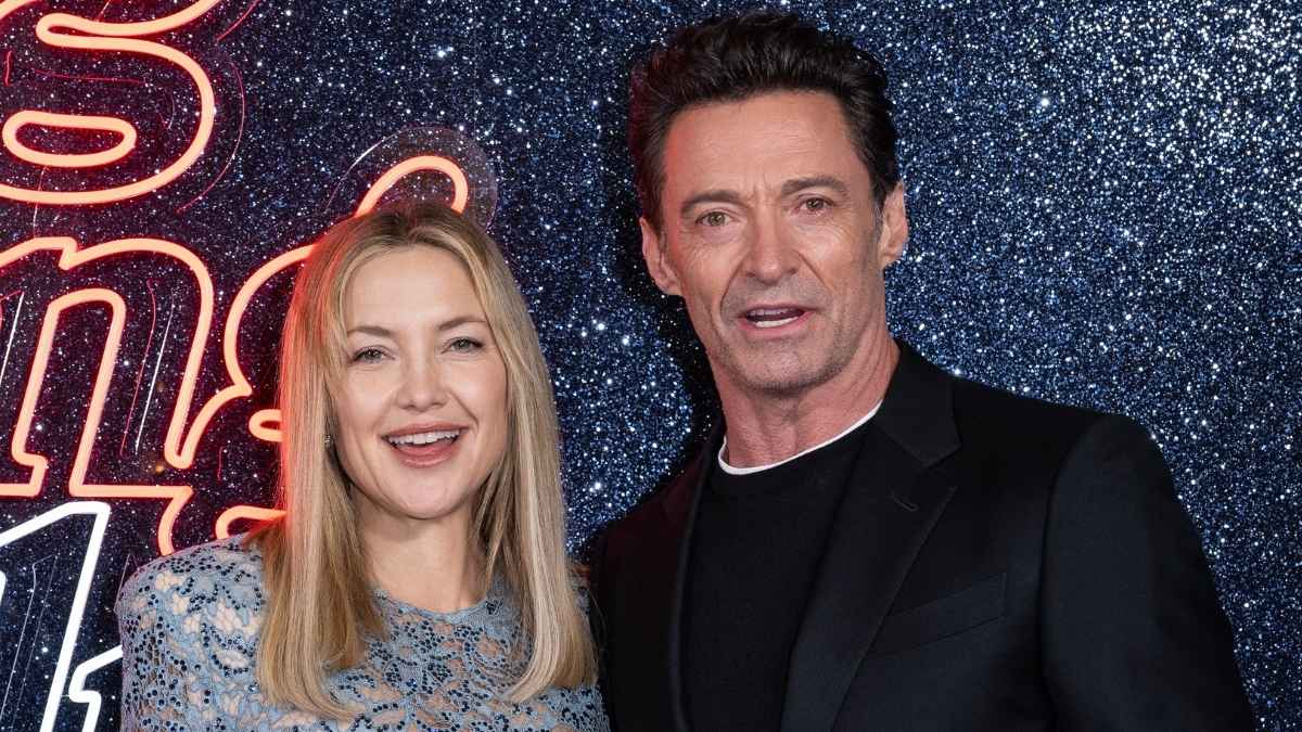 Hugh Jackman Parties With Kate Hudson While His GF Joins the Fun ...