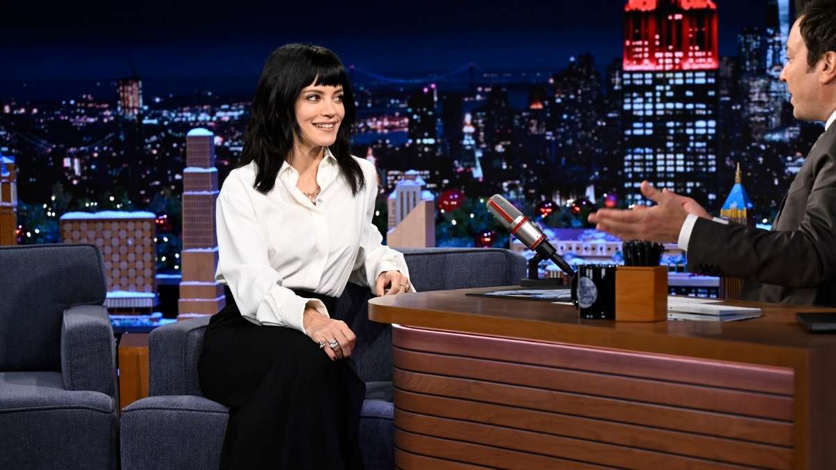 Lily Allen Slays White Button-up Look on Jimmy Fallon - Reality Tea