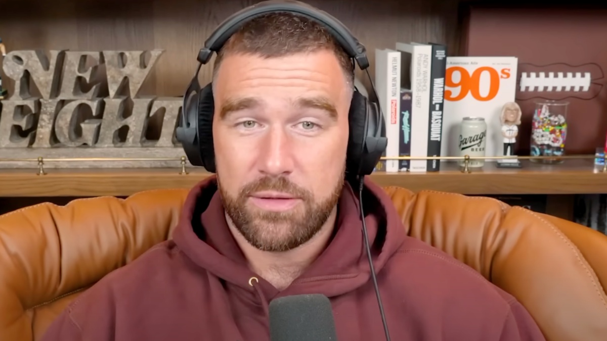 ESPN Host Slams Travis Kelce's 'Stupid' Podcast & Post-Game Behaviour ...