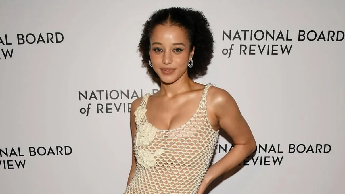 Chase Infiniti Turns Heads in Sheer Knit Dress - Reality Tea