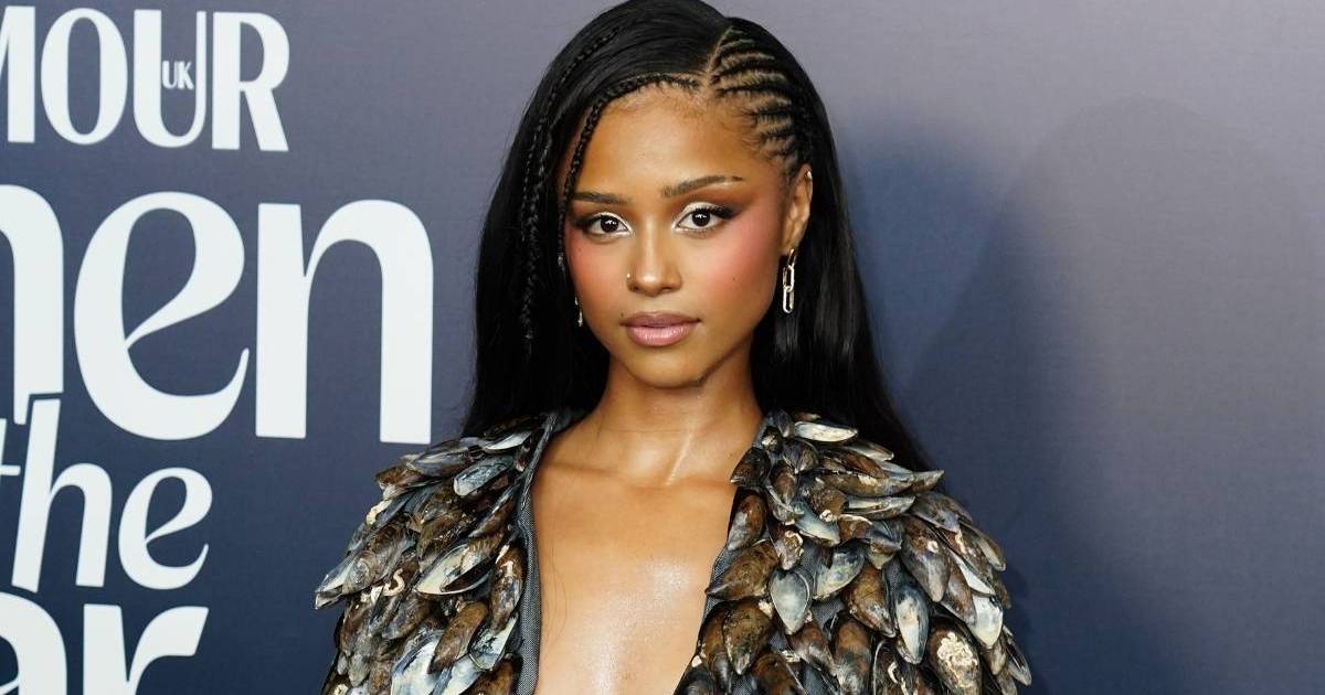 Tyla Models Stringy Red Bikini in New Vogue Photos - Reality Tea