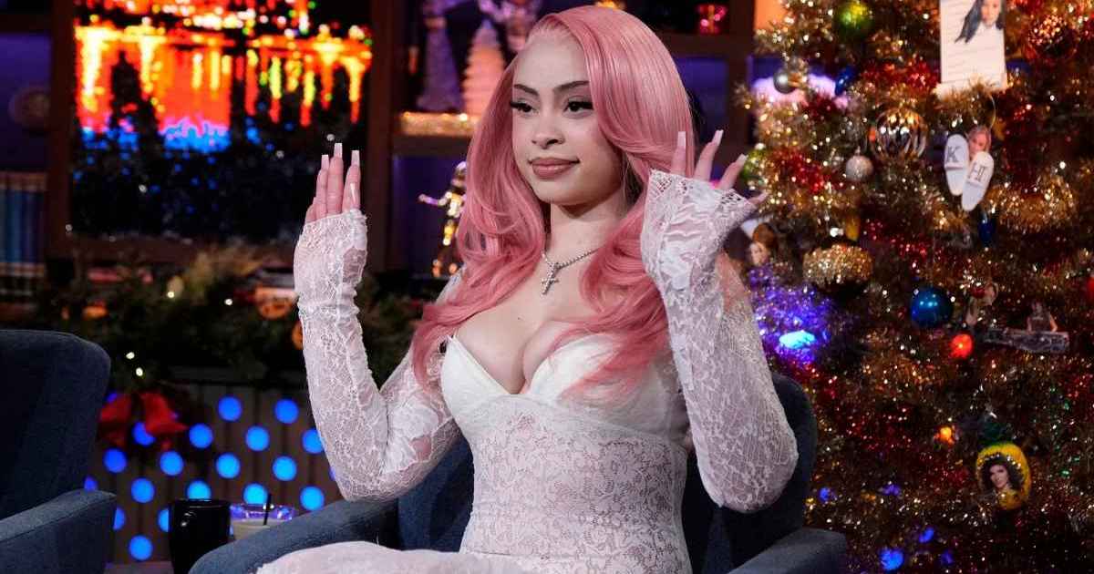 Ice Spice Turns Heads in Super Short AndreDNA Cutout Minidress ...