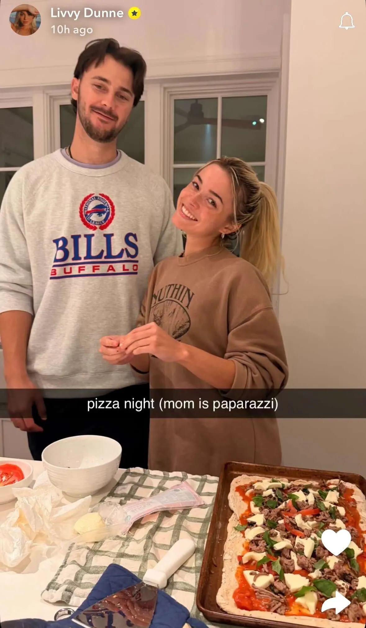 Livvy Dunne & Boyfriend Paul Skenes Enjoy Pizza Night in Photos ...