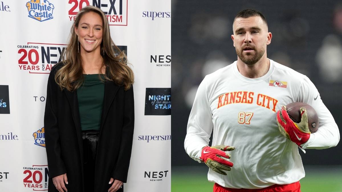 Kylie Kelce on How Travis Kelce Will React to This Viral Prank ...