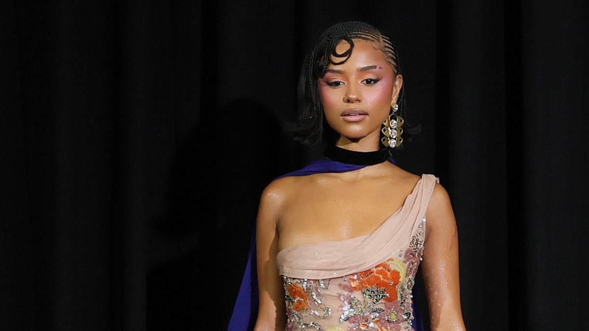 Tyla Shines in Sequined Minidress at PFW - Reality Tea