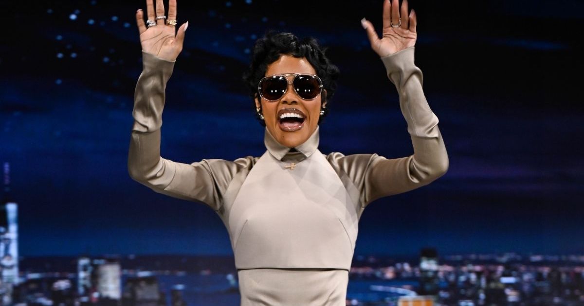 Teyana Taylor's Structured Mugler Dress Features Very Unique Accessory ...