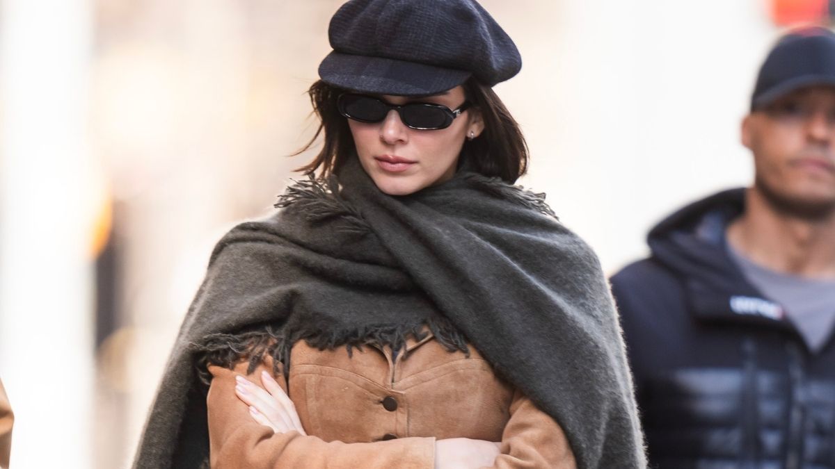 Kendall Jenner Makes Khaite Bag Work as Daring Top for Brand's Campaign ...