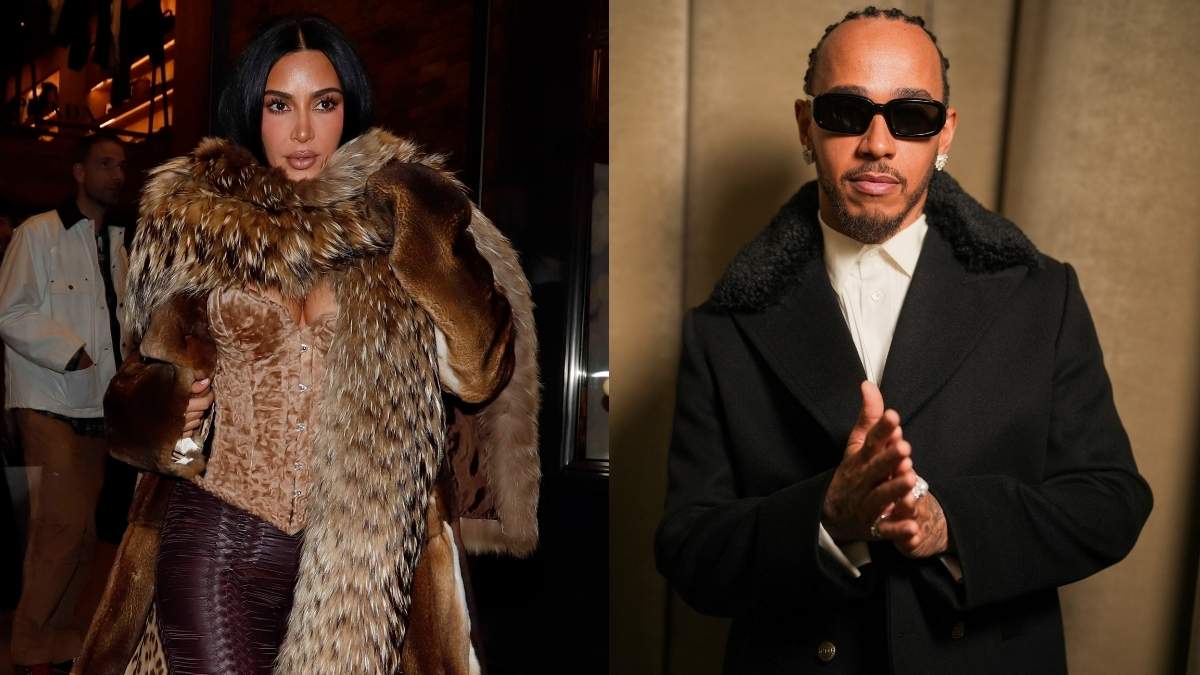 Kim Kardashian & Lewis Hamilton’s ‘Intimate’ Chat Sparked ‘Chemistry ...