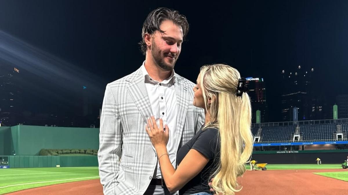 Livvy Dunne & Boyfriend Paul Skenes Take Ultimate Baseball ‘Trust’ Test ...