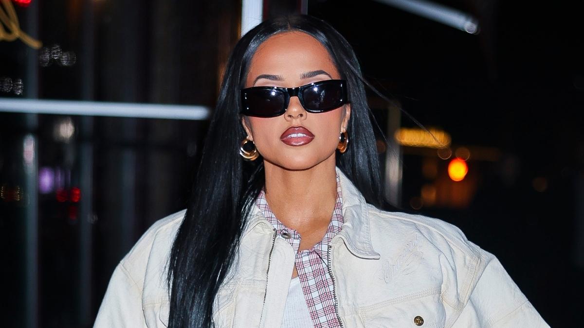 Becky G’s One-Button Overalls Steal the Show at WBC - Reality Tea