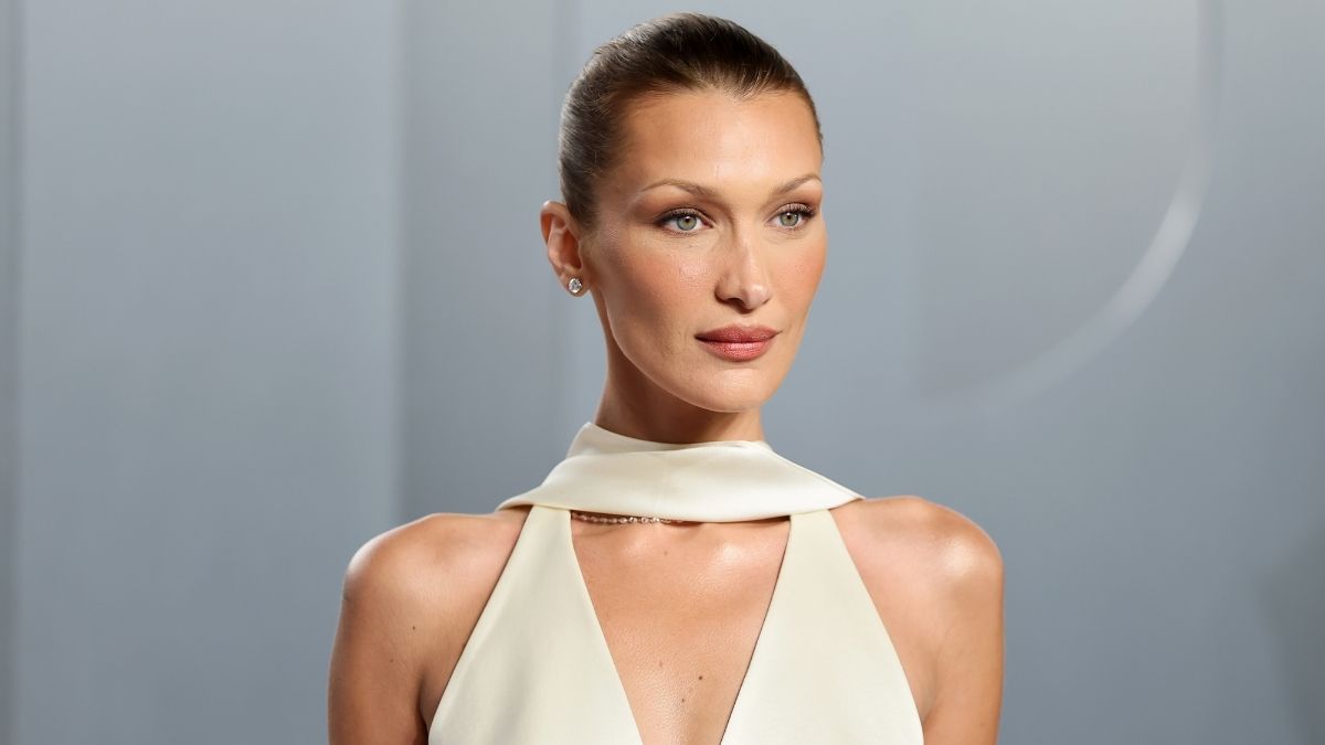 Bella Hadid’s Mini Denim Playsuit Feels Almost Too Bold for Miss Sixty ...