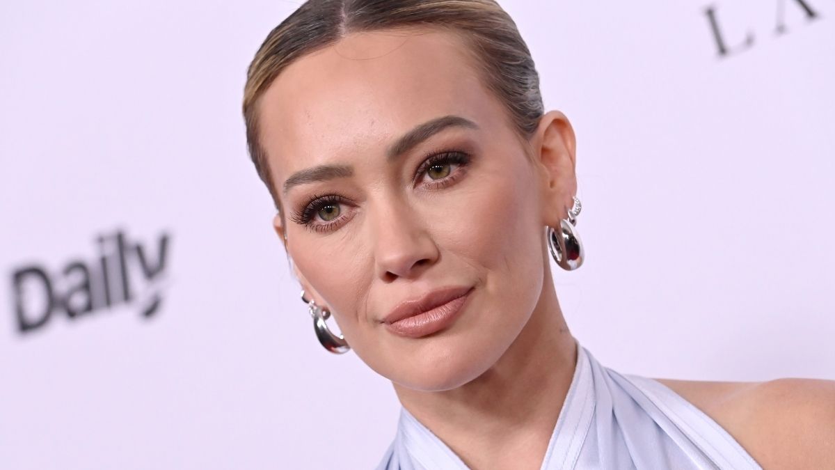 Hilary Duff Wows in Backless Dress With Bold Front Cutout at Awards ...
