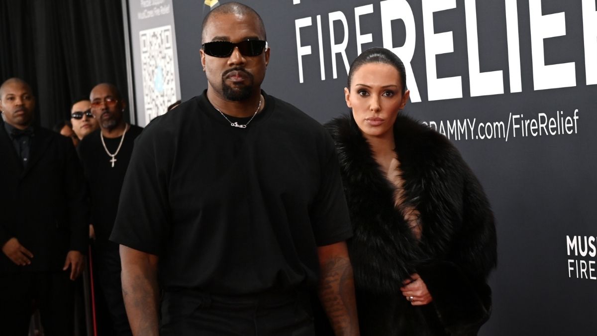 Bianca Censori Wraps Her Leg Around Kanye West in a Plunging Bikini Top ...