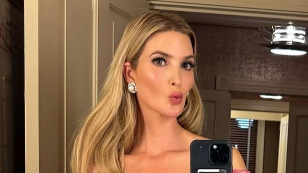 Ivanka Trump's Plunging Micro Minidress Rides High up Her Thighs ...