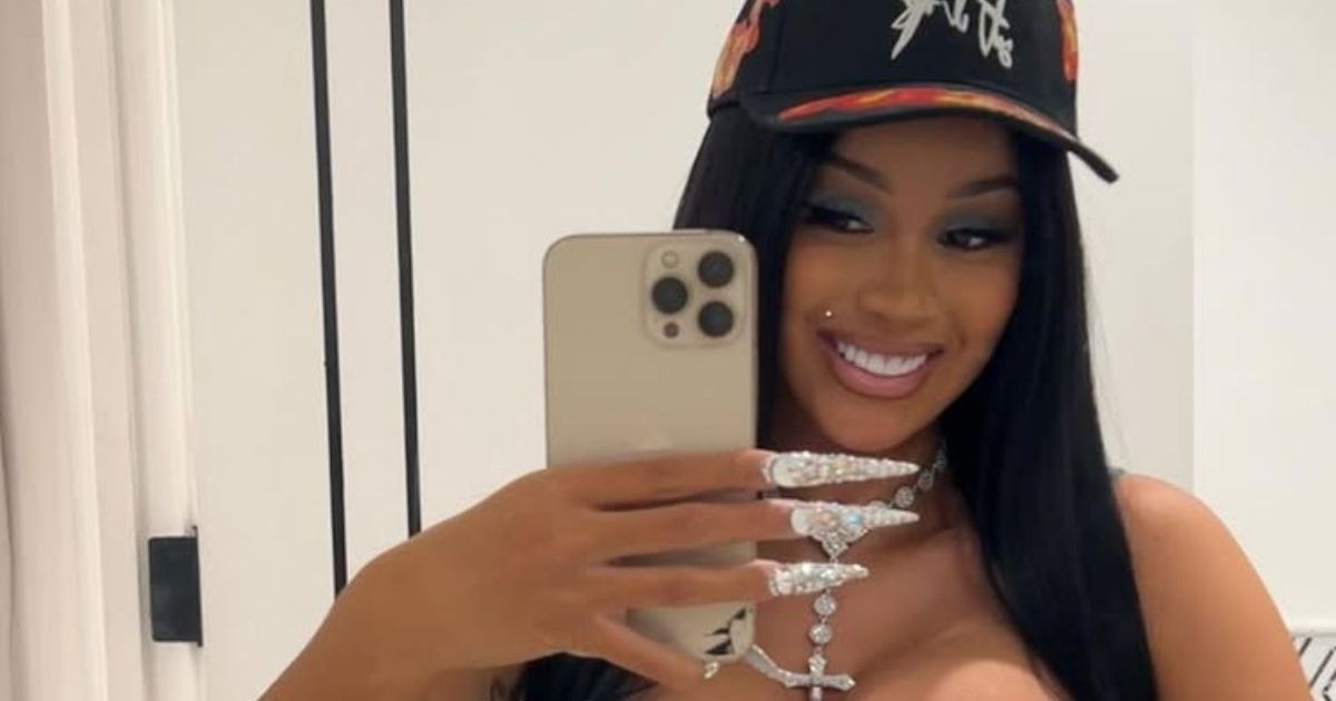 Cardi B's Lace-Up Pants Leave Very Little to the Imagination at the ...