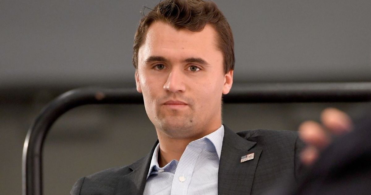Protester Impersonates Charlie Kirk in Dramatic Display at Erika Kirk ...
