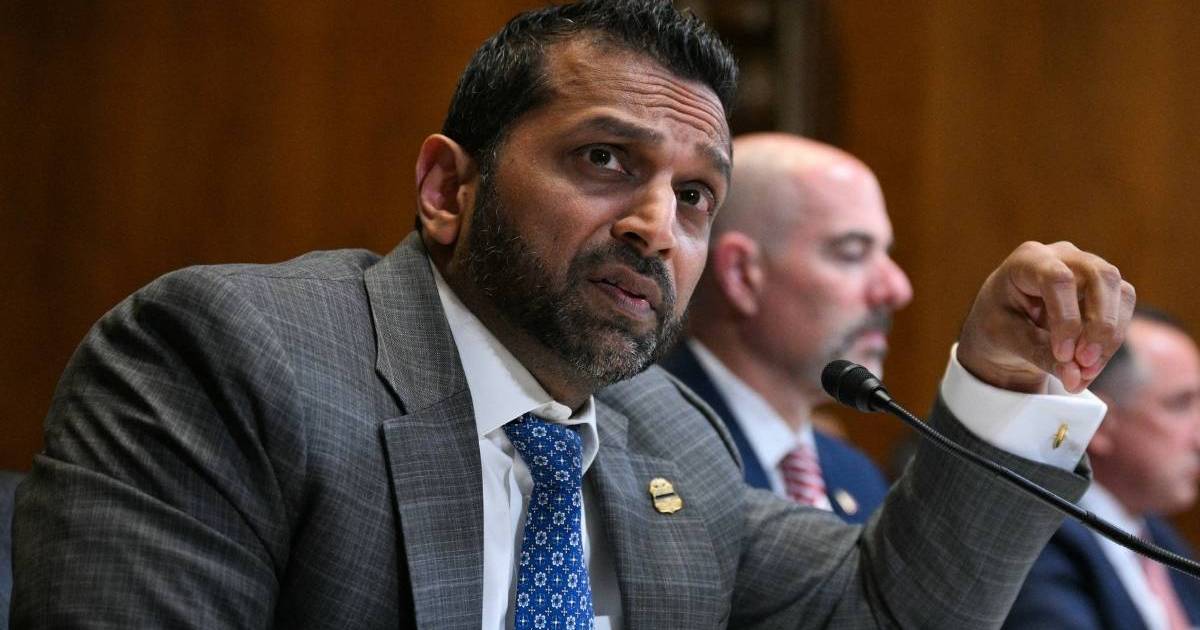 FBI Director Kash Patel's GF Takes Legal Action Against MS NOW ...
